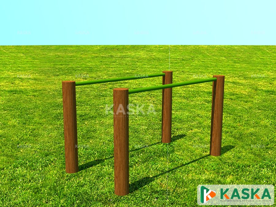 Barra Dupla - Kaska | Playgrounds e Madeiras